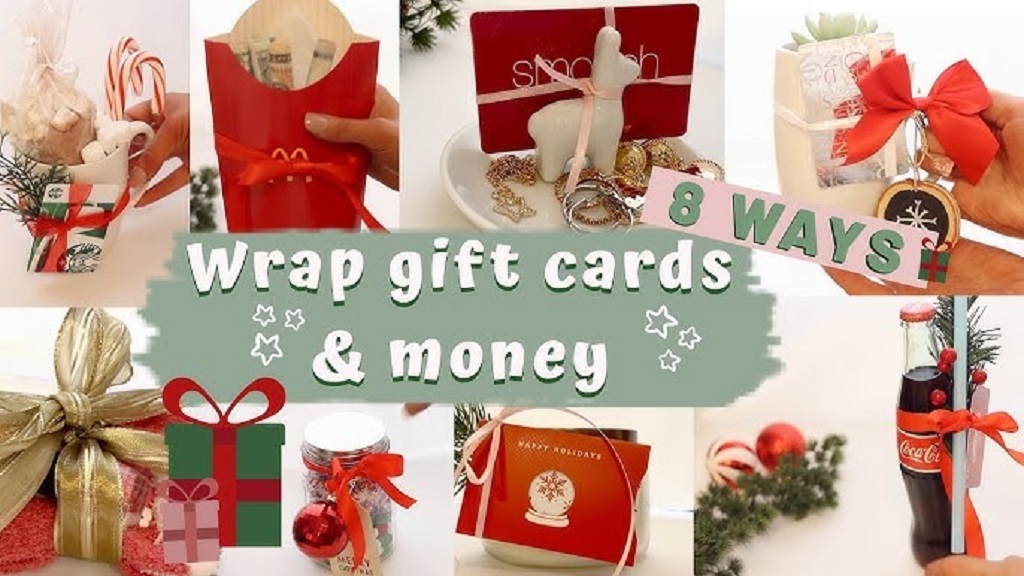 How to Wrap a Gift Card for Christmas - Think Different